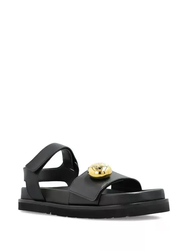 Loewe Pebble Leather Sandals