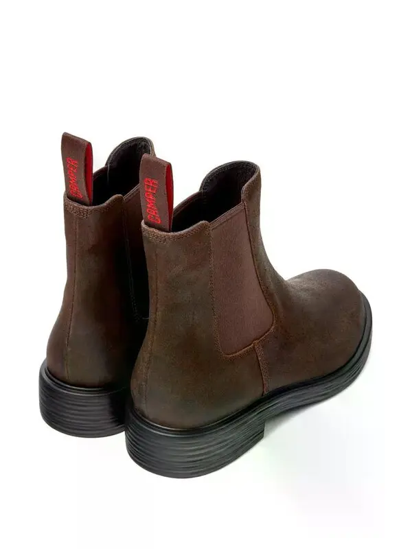 Camper Dean Elastic-panel Chelsea Boots - Brown