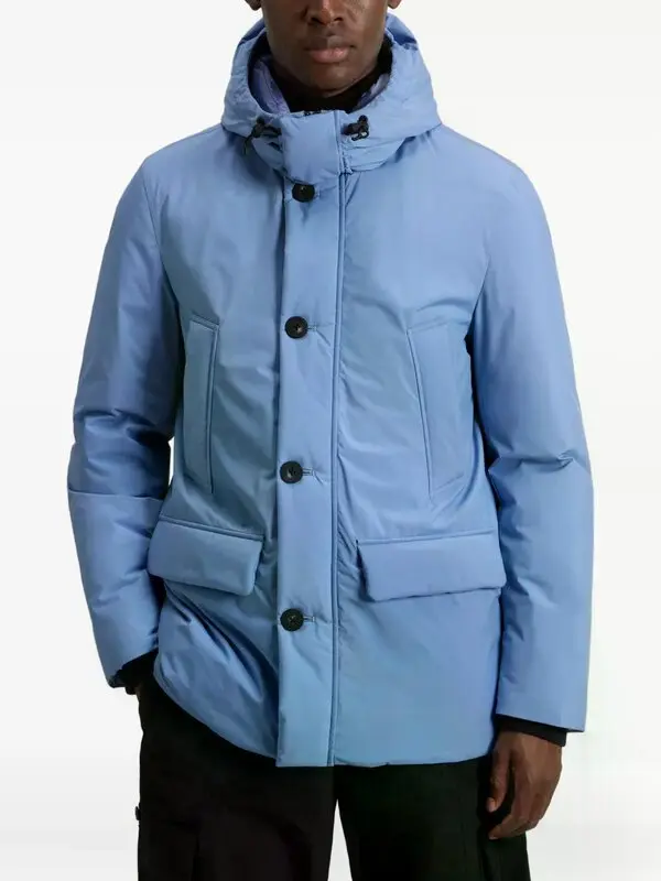 Woolrich Hooded Padded Jacket - Blue