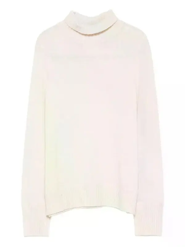 ALLUDE Turtleneck Cashmere Sweater
