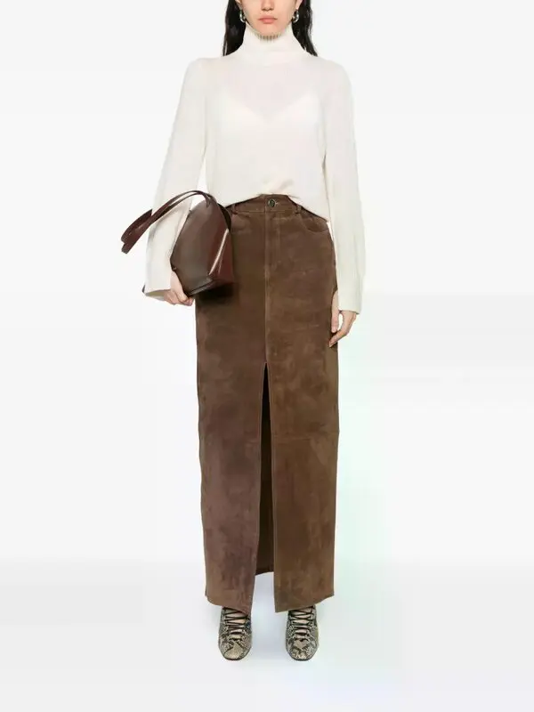 ALLUDE Turtleneck Cashmere Sweater