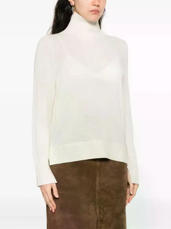 ALLUDE Turtleneck Cashmere Sweater