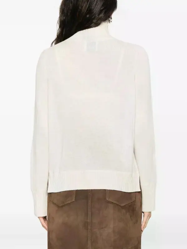 ALLUDE Turtleneck Cashmere Sweater