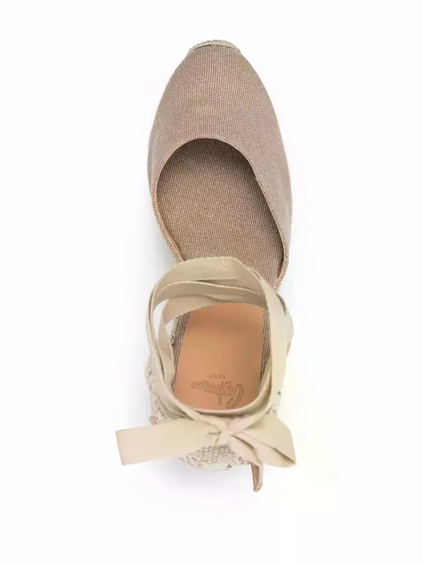 CastaÑer Carina Wedge Espadrilles - Neutrals