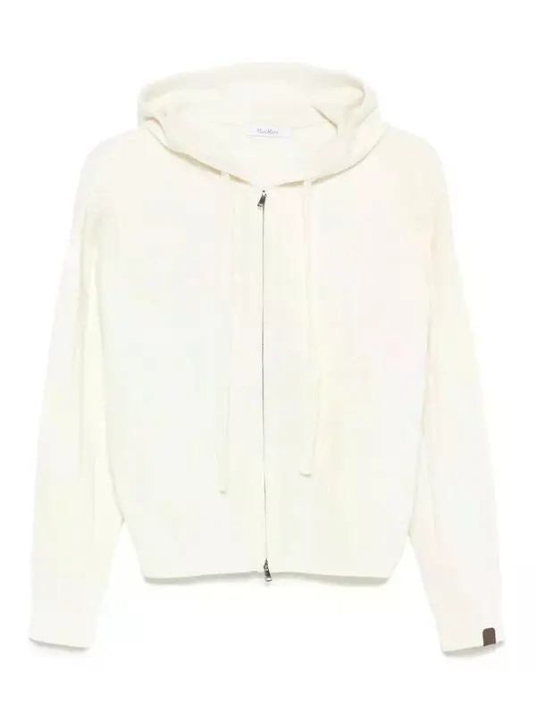 Max Mara Hooded Cashmere Cardigan