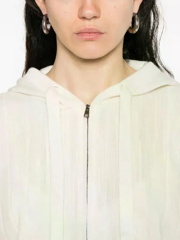 Max Mara Hooded Cashmere Cardigan