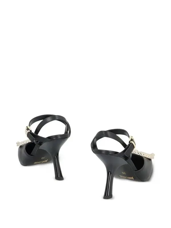 Just Cavalli Embellished Ankle-strap Sandals