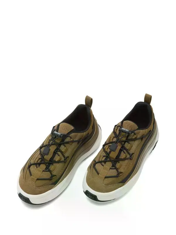 Moon Boot Lace-up Platform Sneakers - Green