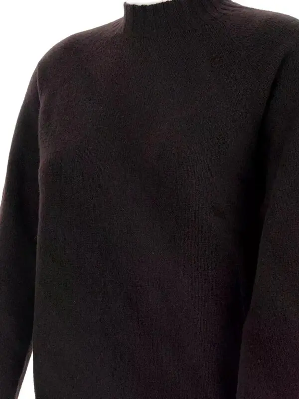 DRUMOHR Wool Crew-neck Sweater - Brown