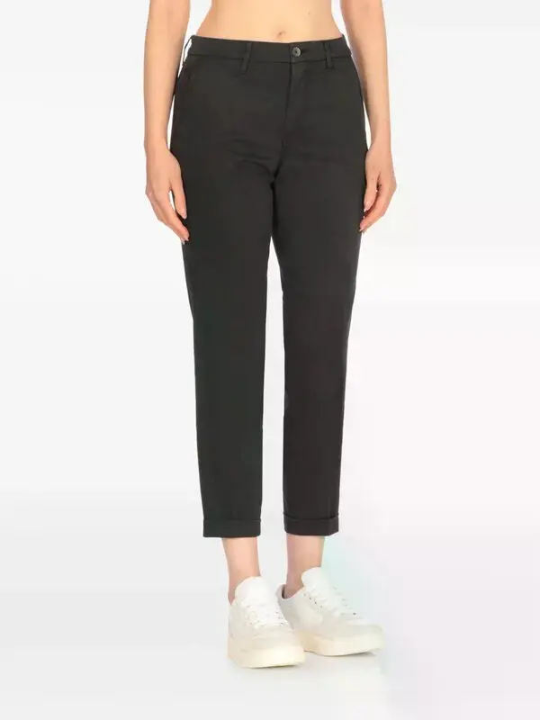 FAY Zip-pocket Trousers - Black
