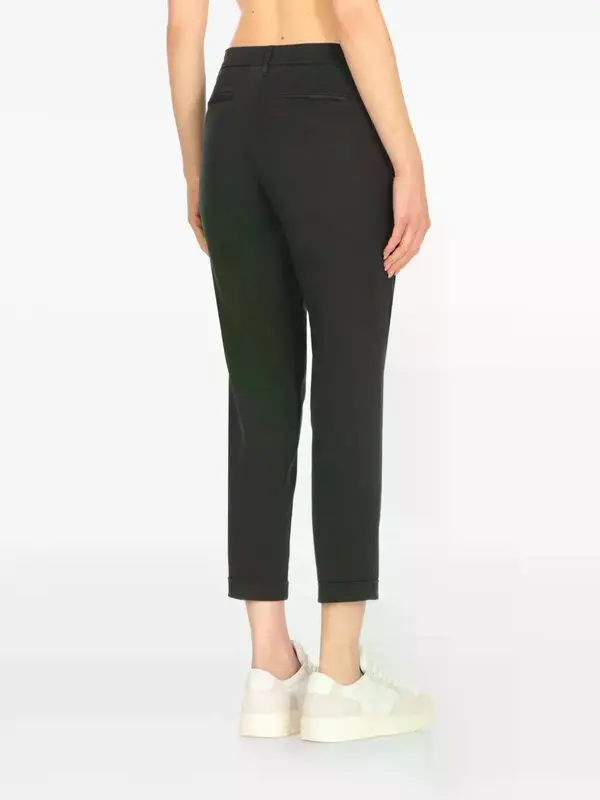 FAY Zip-pocket Trousers - Black