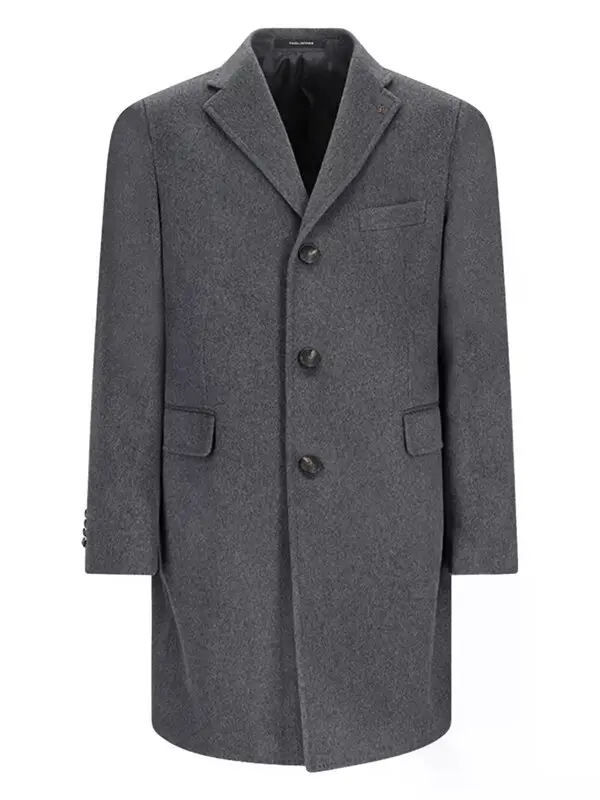 Tagliatore Wool Three-button Coat