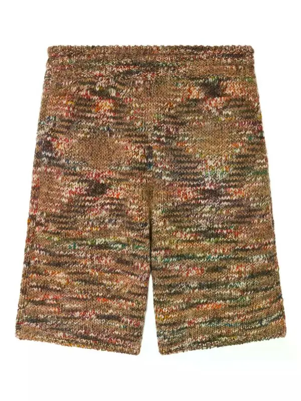 Alanui Grunge Beat Knitted Shorts