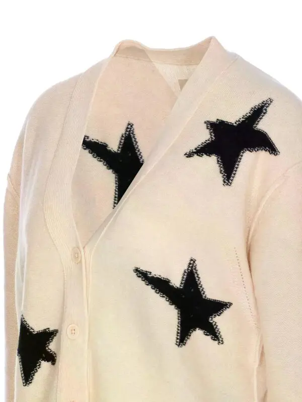 Zadig&Voltaire Star Intarsia Cashmere Cardigan