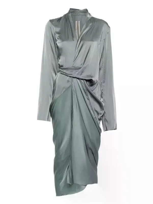 Rick Owens Draped Wrap Dress