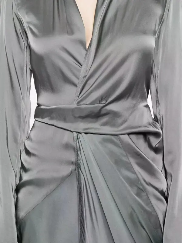 Rick Owens Draped Wrap Dress