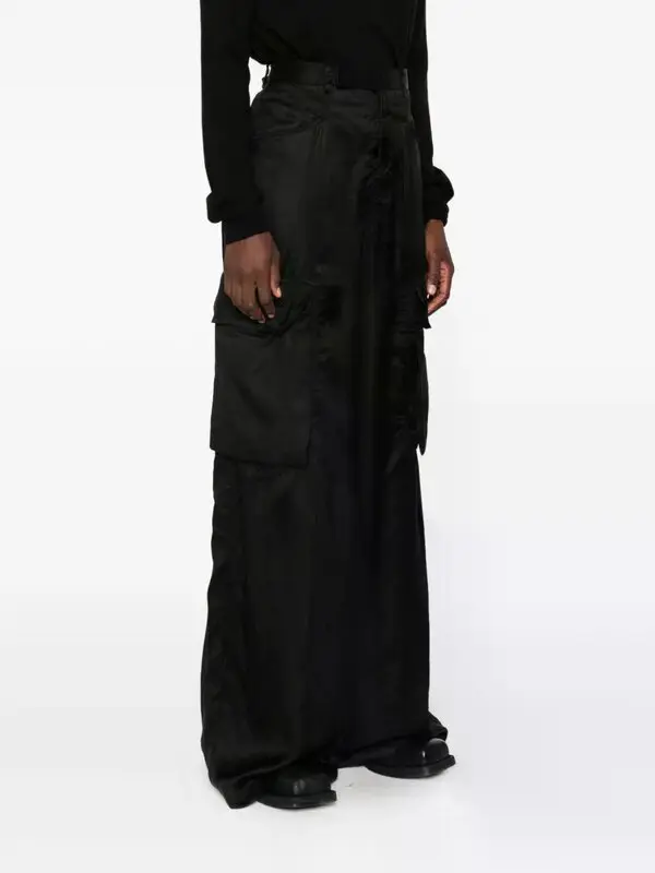 Rick Owens Cargo-pocket Trousers - Black