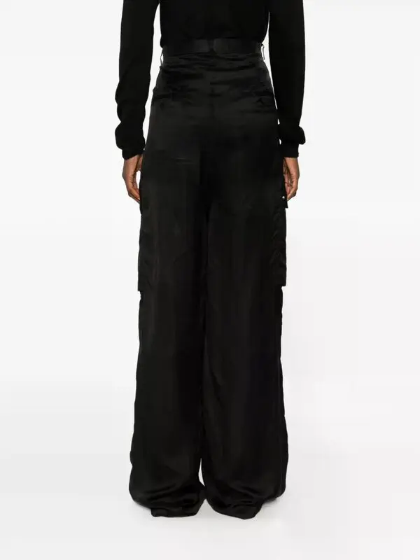 Rick Owens Cargo-pocket Trousers - Black