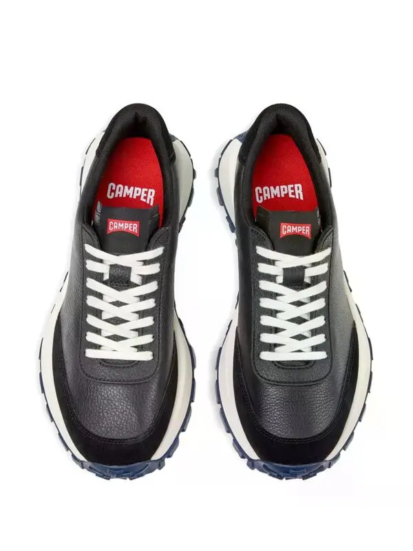 Camper Drift Trail Leather Sneakers - Black