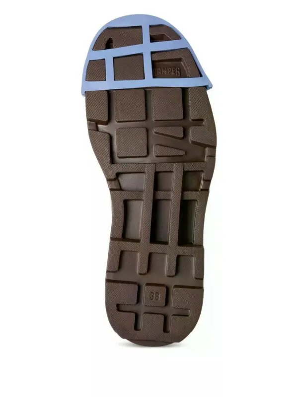 Camper Leather Lace-up Shoes With Rubber Toe Cap