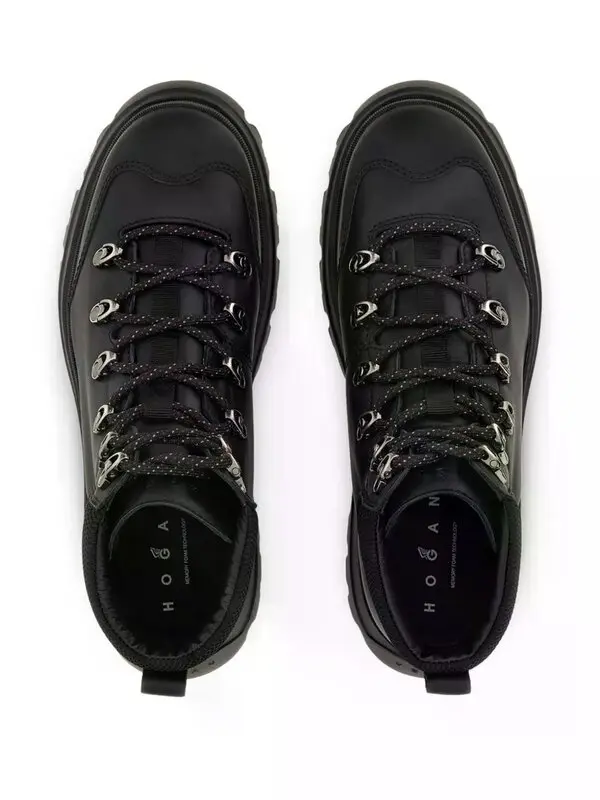 Hogan Lace-up Ankle Boots