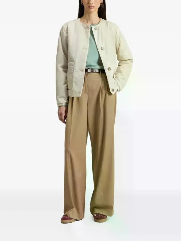 Woolrich Button-fastening Patch-pocket Jacket - Neutrals