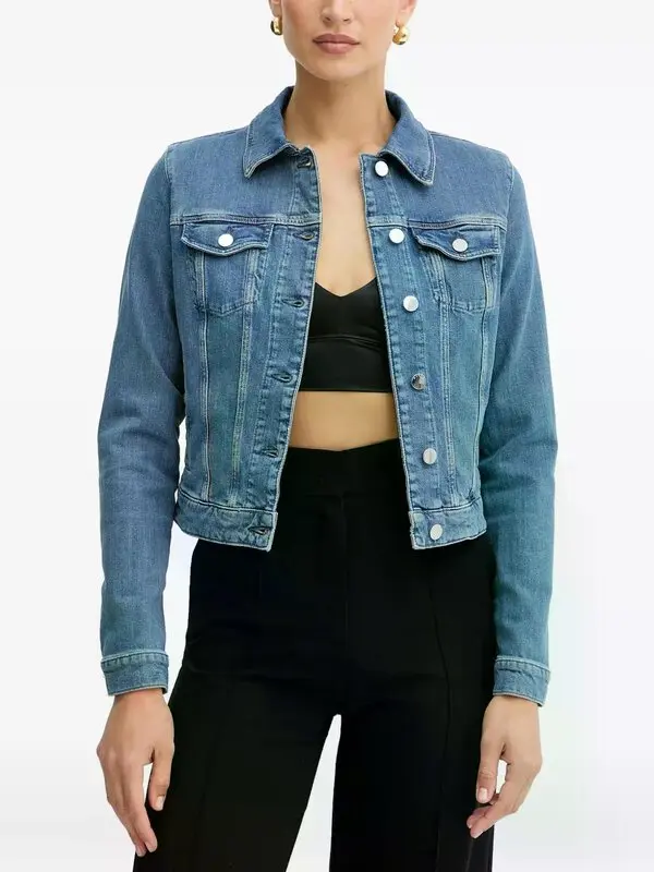 Guess Denim Lace-up Jacket