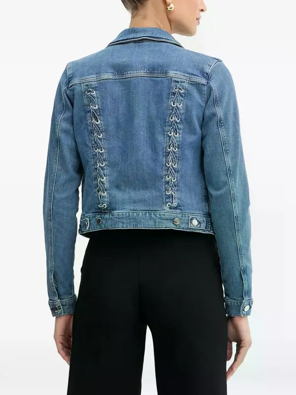Guess Denim Lace-up Jacket