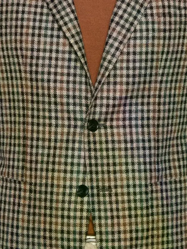 Tagliatore Gingham-check Blazer