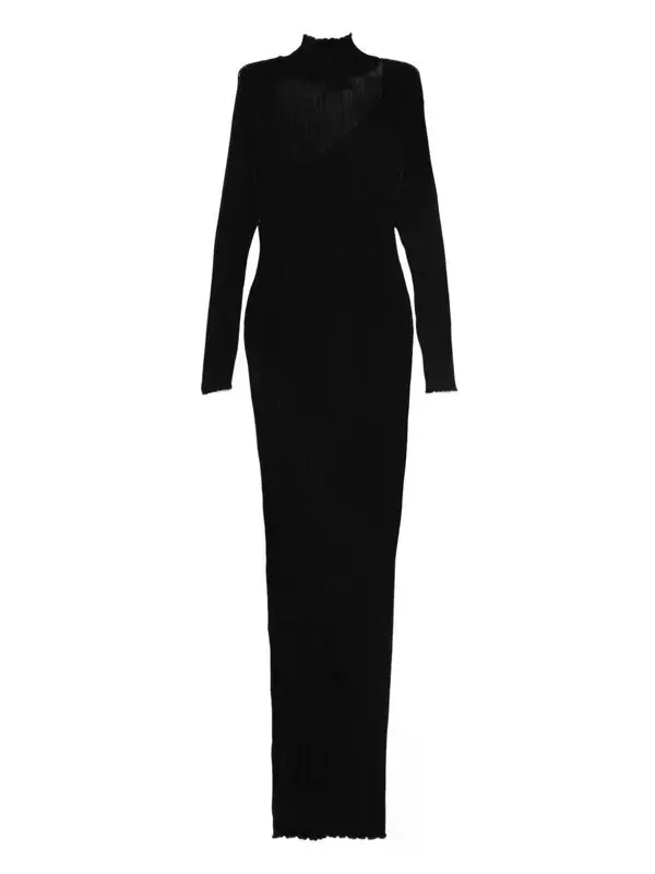 Giuseppe Di Morabito Safety-pin Ribbed Dress
