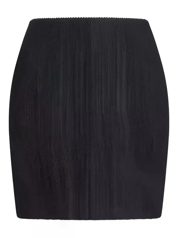 Dolce & Gabbana Ribbed Mini Skirt
