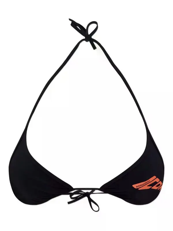 Dsquared2 Triangle Bikini Top - Black