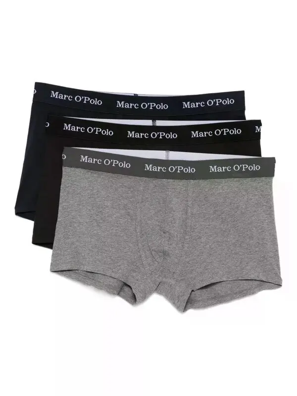 Marc O'polo Elasticated-waistband Boxer Shorts - Black
