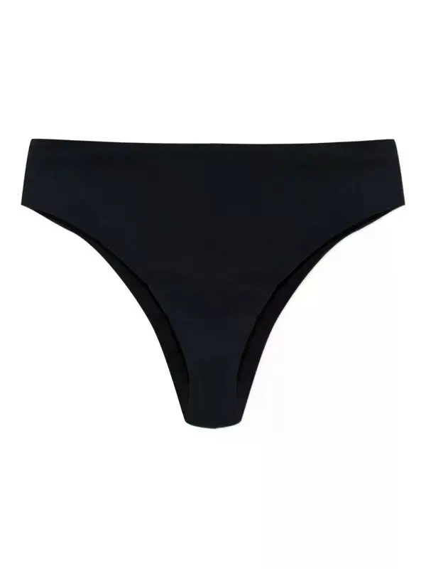 Dsquared2 Logo-plaque Bikini Bottom - Black