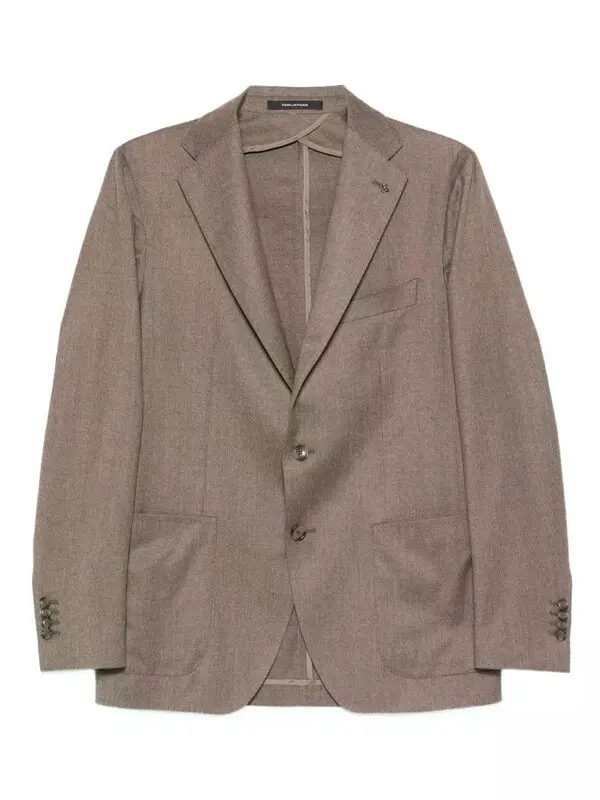 Tagliatore Two-button Patch-pocket Jacket - Brown