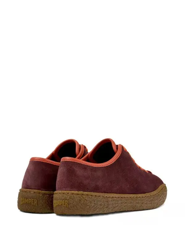 Camper Peu Terreno Suede Lace-up Sneakers - Red