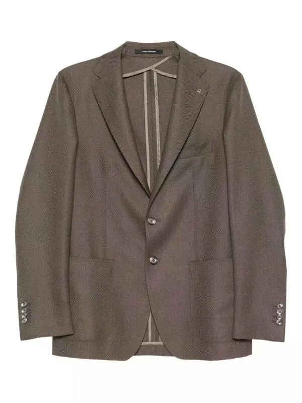 Tagliatore Textured Two-button Blazer