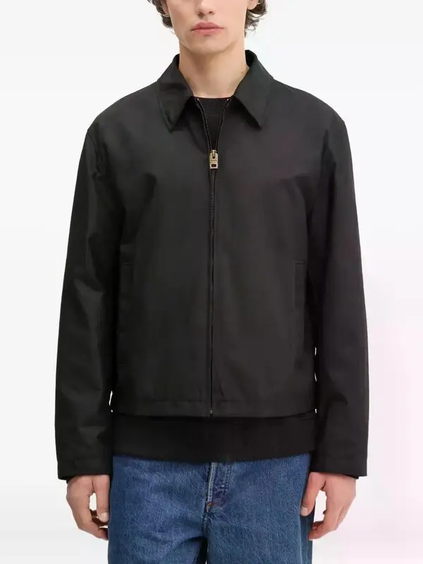 Hugo Zip-front Collared Jacket