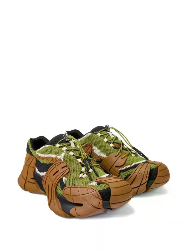 Camper Tormenta Panelled Sneakers - Brown