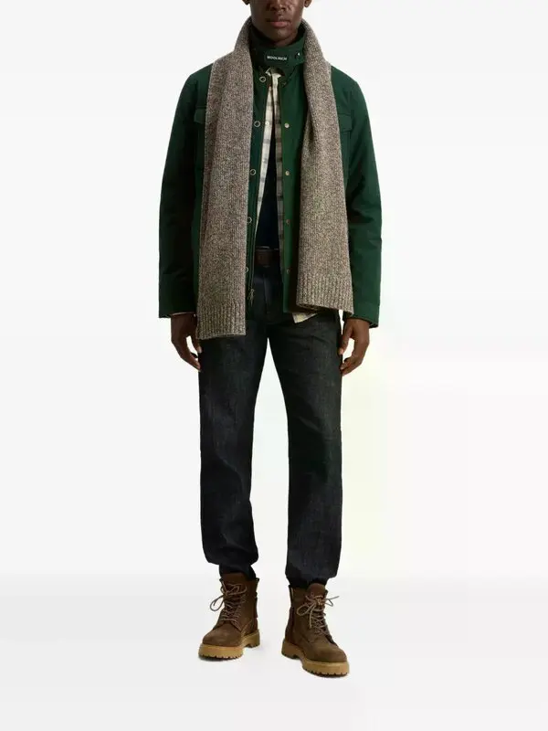 Woolrich Button-fastening Flap-pocket Jacket - Green