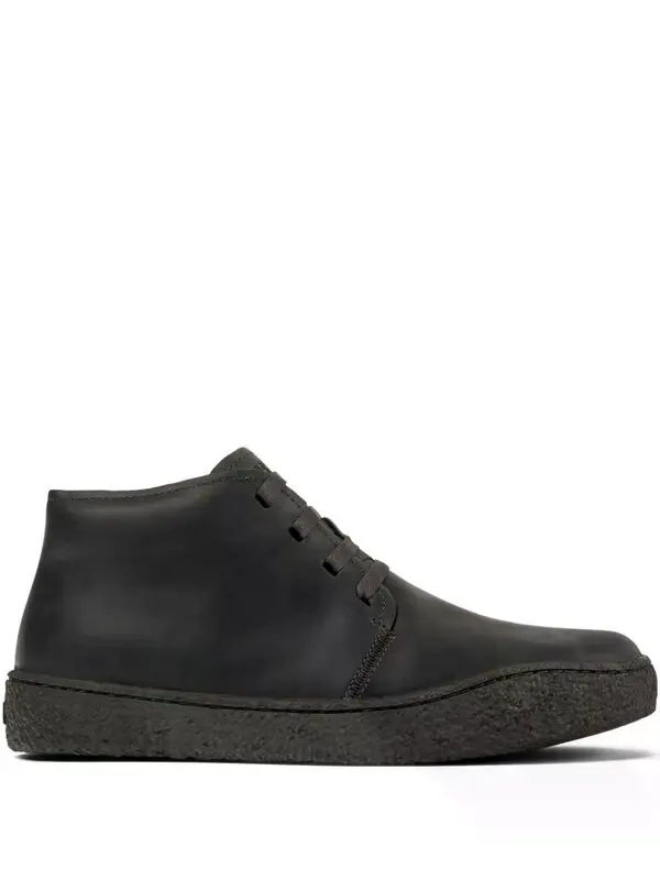 Camper Peu Terreno Leather Desert Boots - Grey