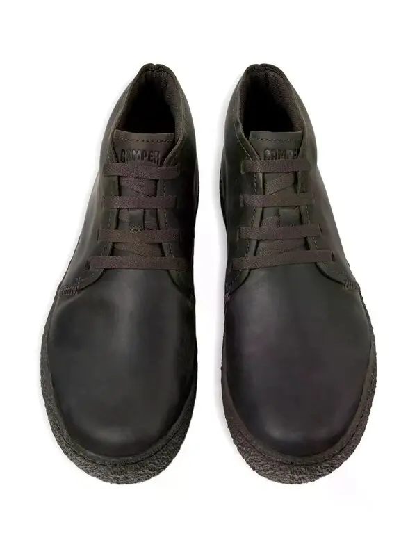 Camper Peu Terreno Leather Desert Boots - Grey