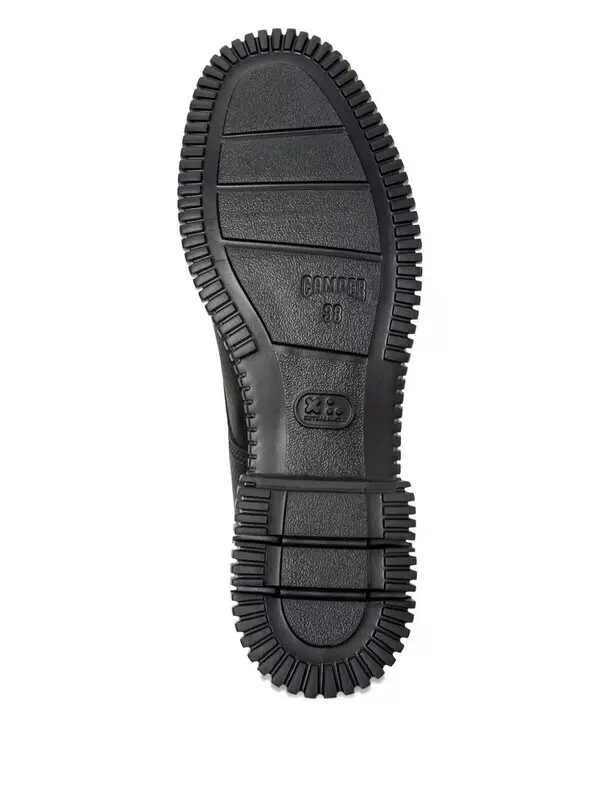 Camper Pix Leather Derby Shoes - Black
