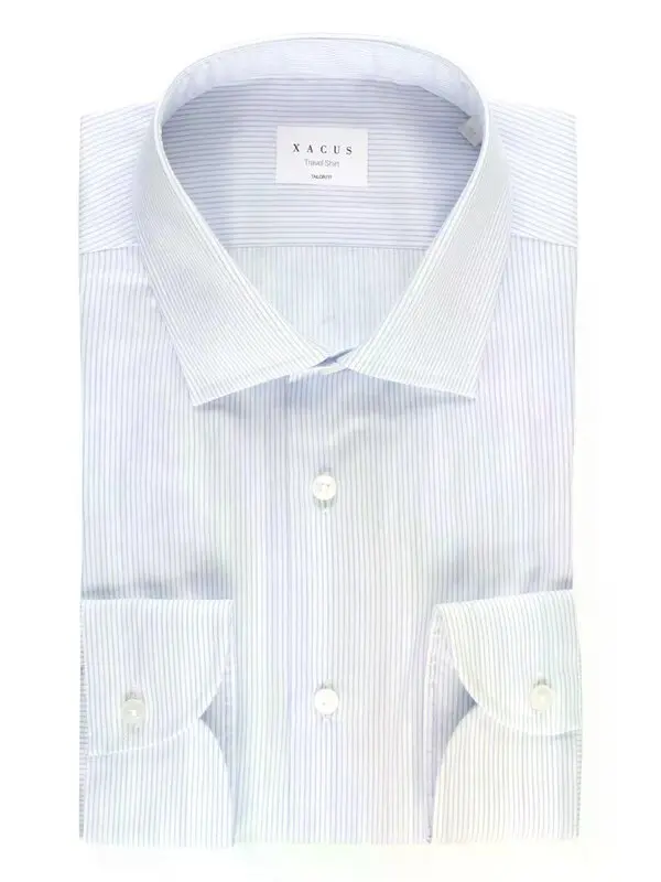 XACUS Striped Cotton Shirt