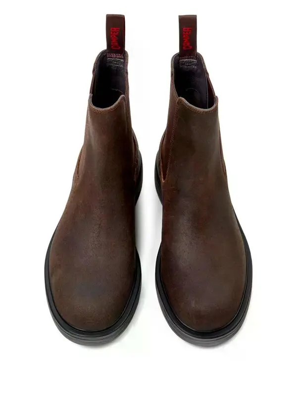 Camper Dean Elastic-panel Chelsea Boots - Brown