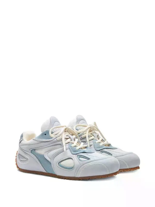Axel Arigato Slow Runner Perforated Suede Sneakers - Blue