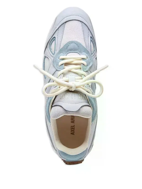 Axel Arigato Slow Runner Perforated Suede Sneakers - Blue