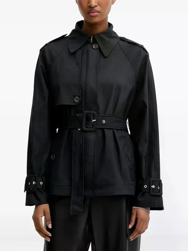 Guess Belted Notched Lapel Jacket