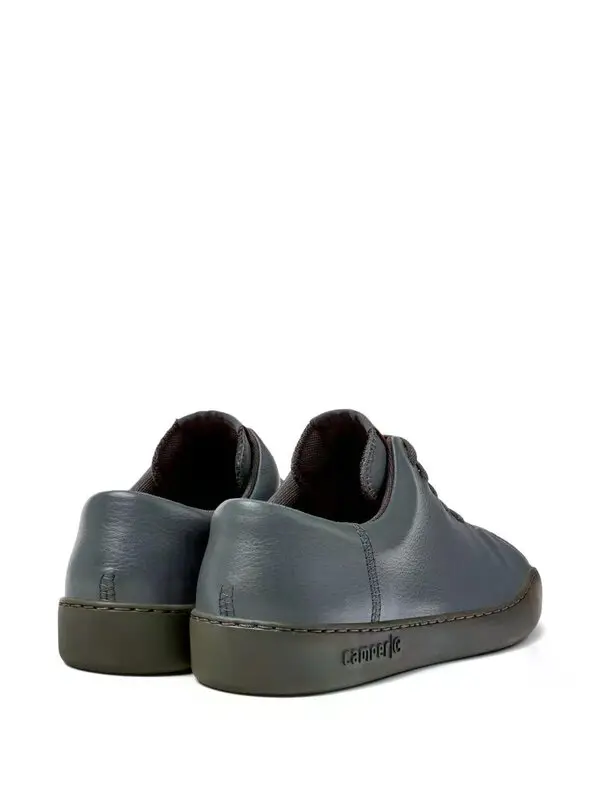 Camper Leather Lace-up Sneakers - Grey