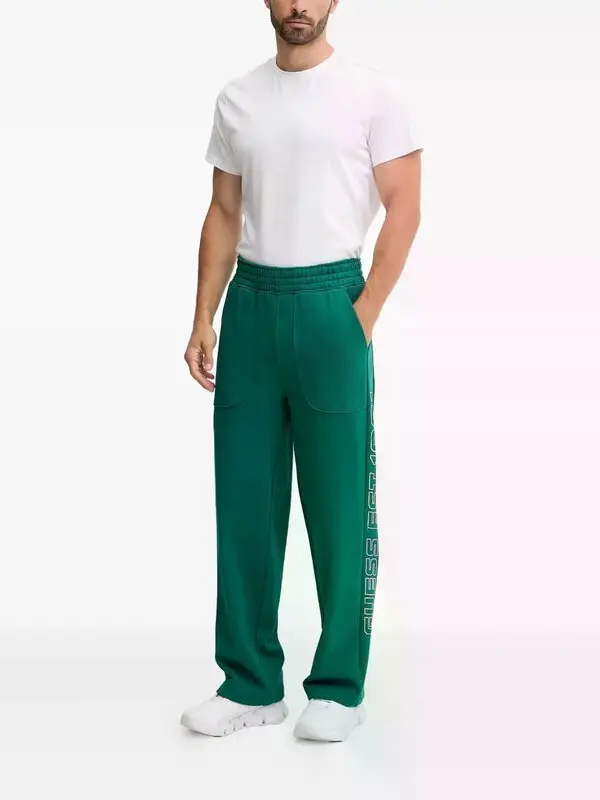 Guess Logo-detail Panelled Trousers